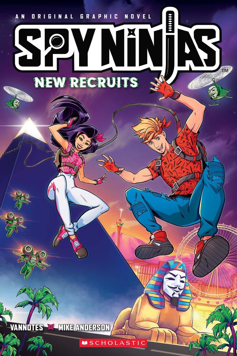 Spy Ninjas Official Graphic Novel: New Recruits by Vannotes, (Paperback ...