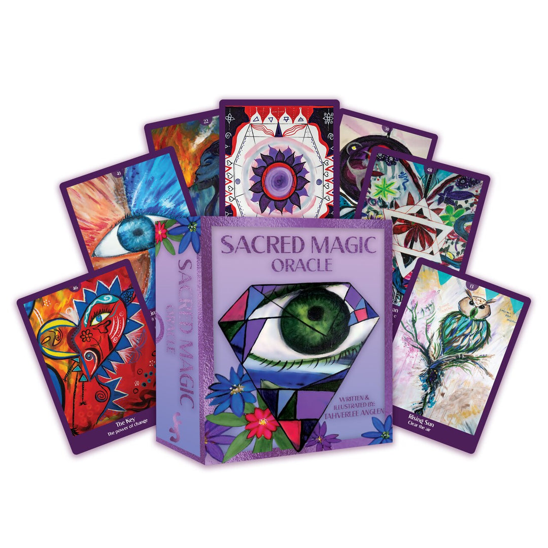Sacred Magic Oracle Deck: A Witch's Oracle Deck (51 Full-Color Cards ...