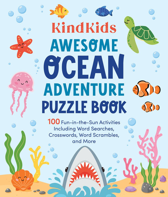 KindKids Awesome Ocean Adventure Puzzle Book: 100 Fun-in-the-Sun ...