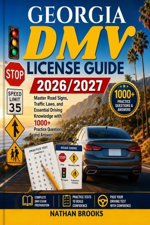 GEORGIA DMV LICENSE STUDY GUIDE 2026/2027: Master Road Signs, Traffic ...